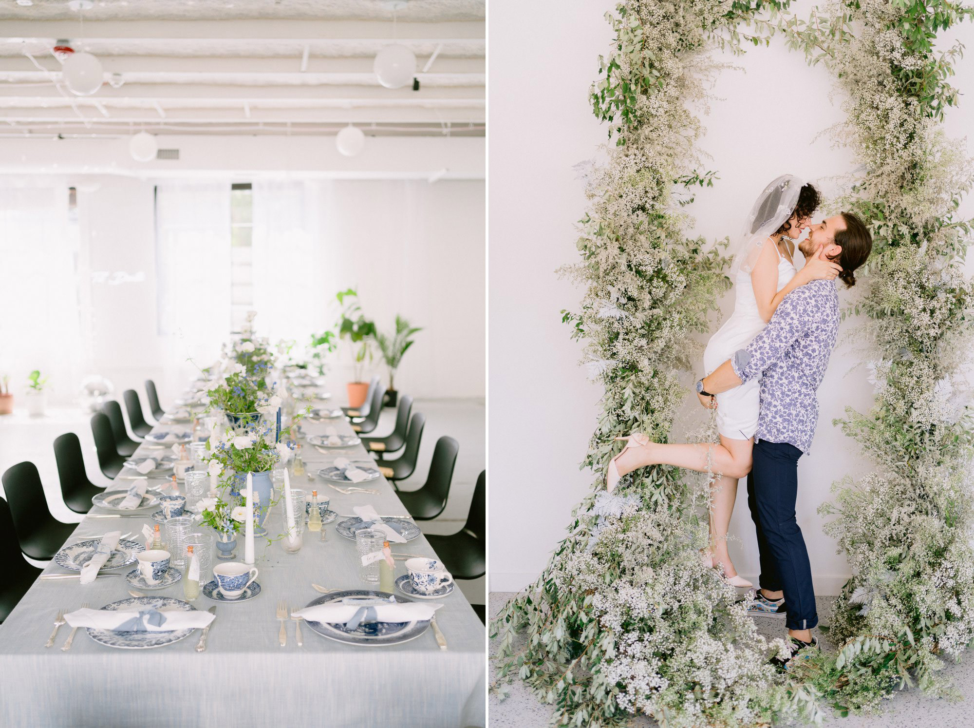 a tiny wedding at StudioStudio - Abby Rose Photo